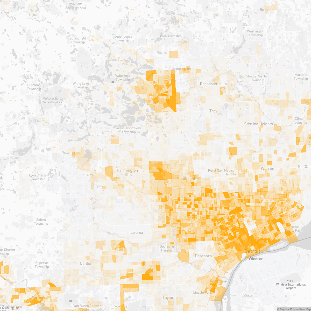 Franklin, MI Crime Map