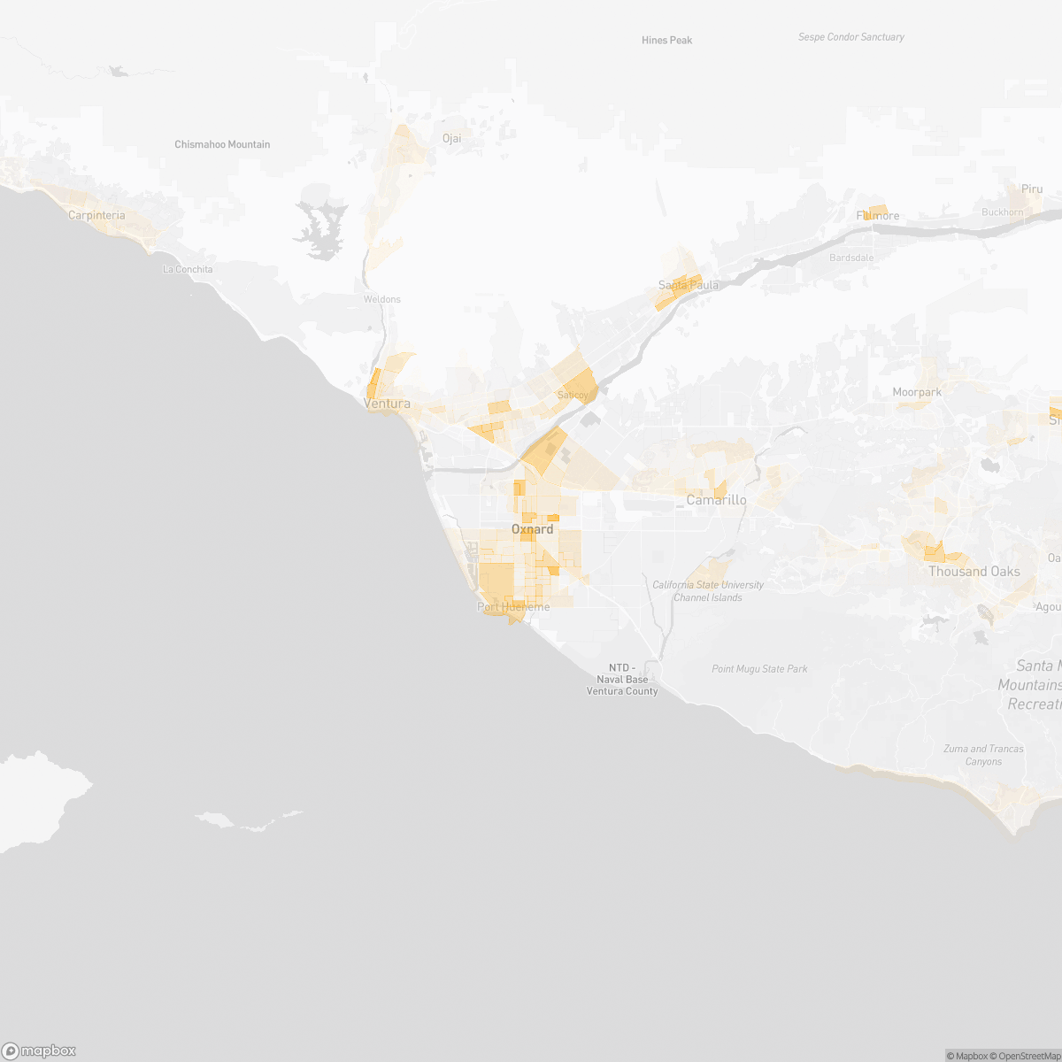 Oxnard, CA Crime Map 2025 | DoorProfit