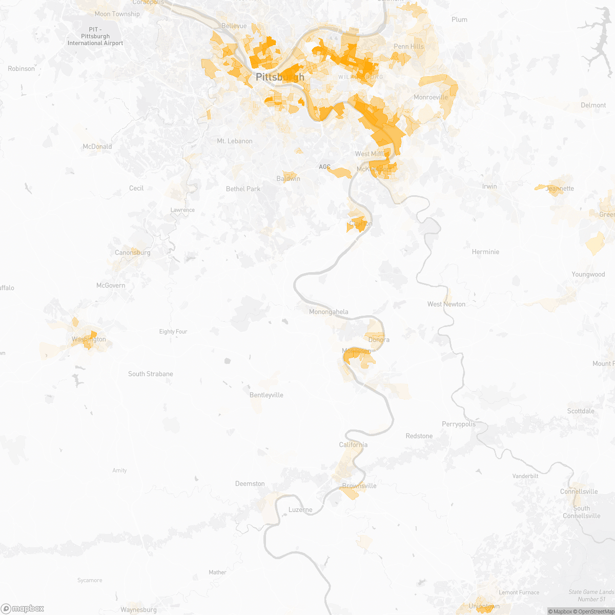 New Eagle, PA Crime Map 2026 | DoorProfit