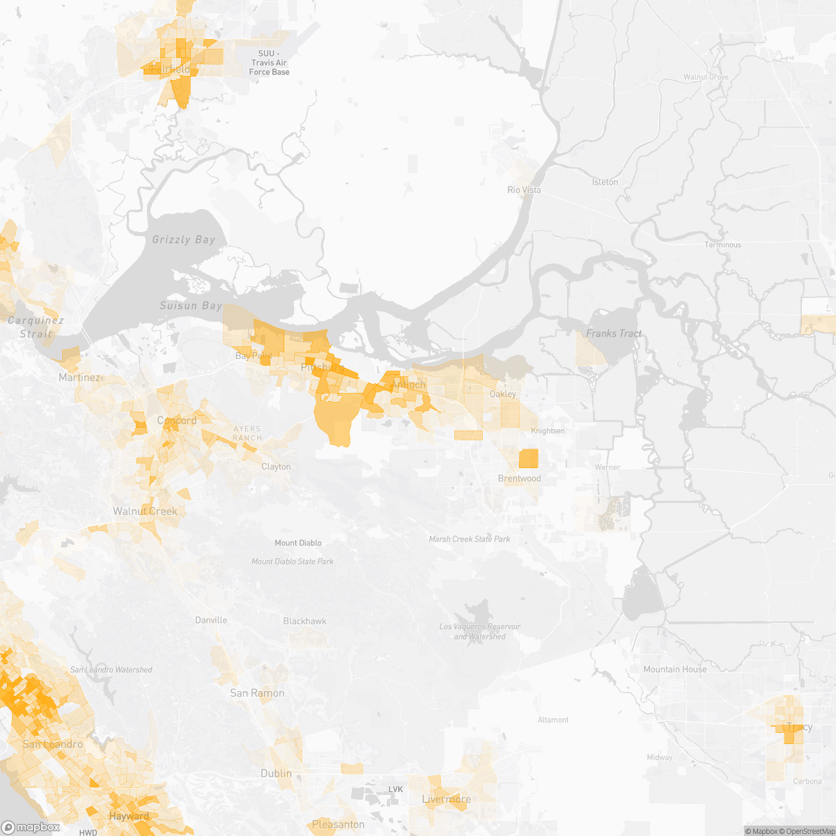 Antioch, CA Crime Map
