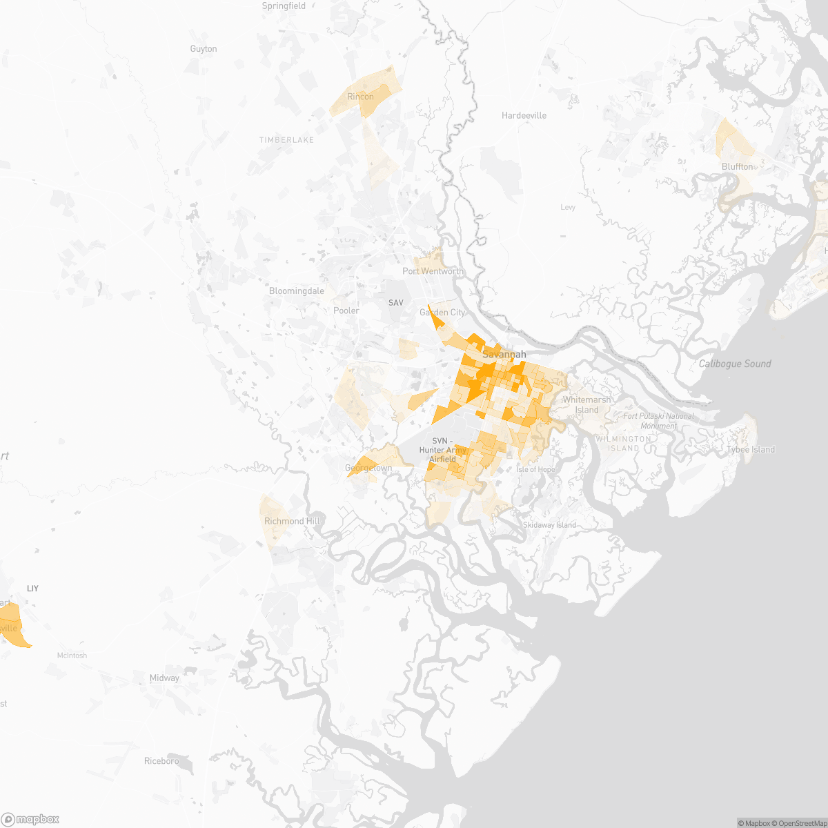Savannah, GA Crime Map 2026 | DoorProfit