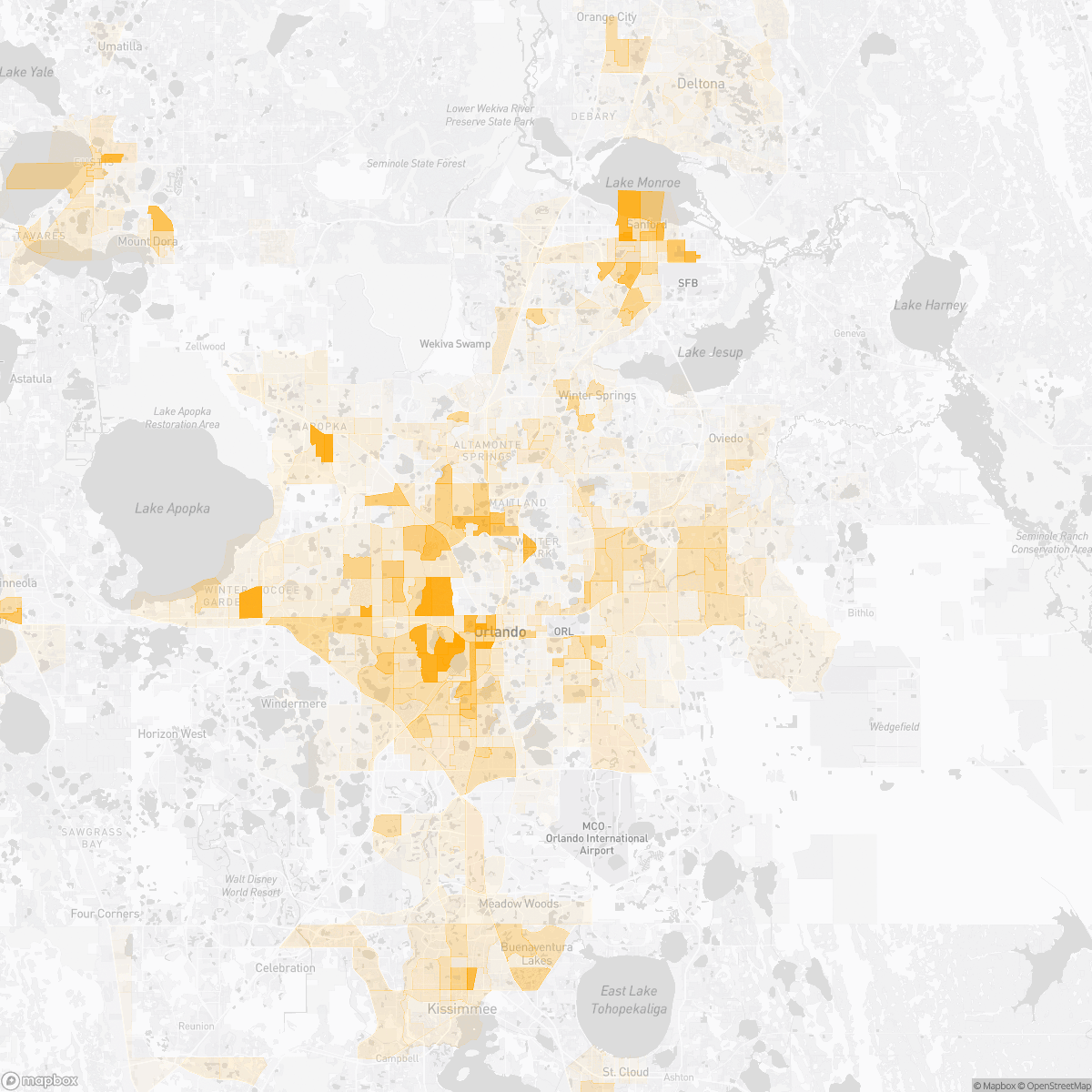 Winter Park, FL Crime Map