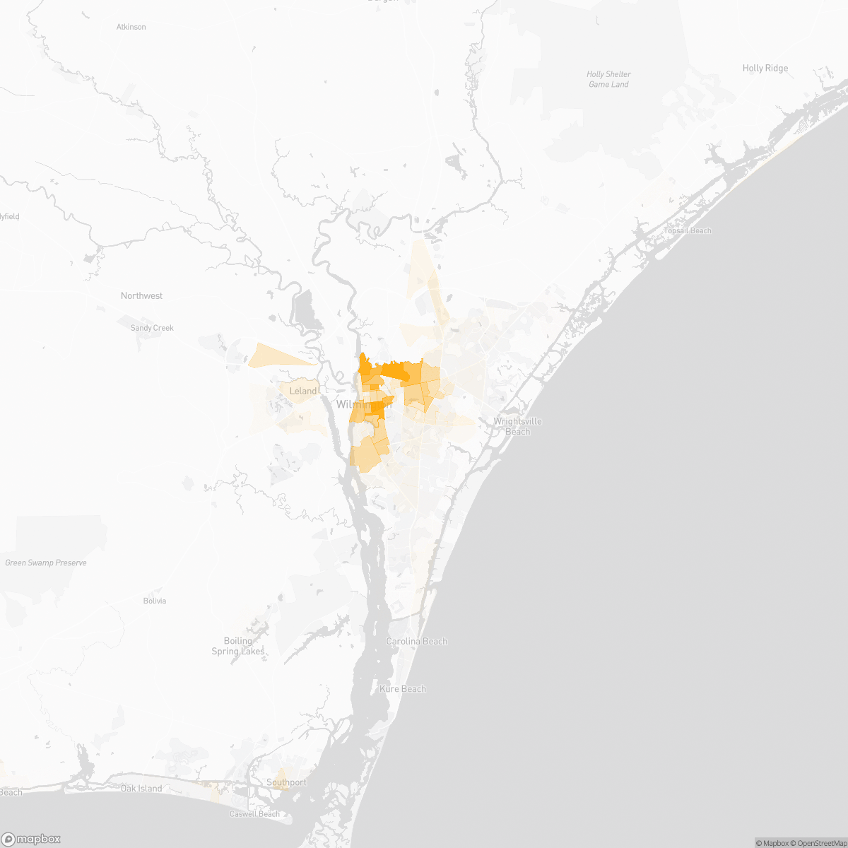 Wilmington, NC Crime Map 2025 | DoorProfit