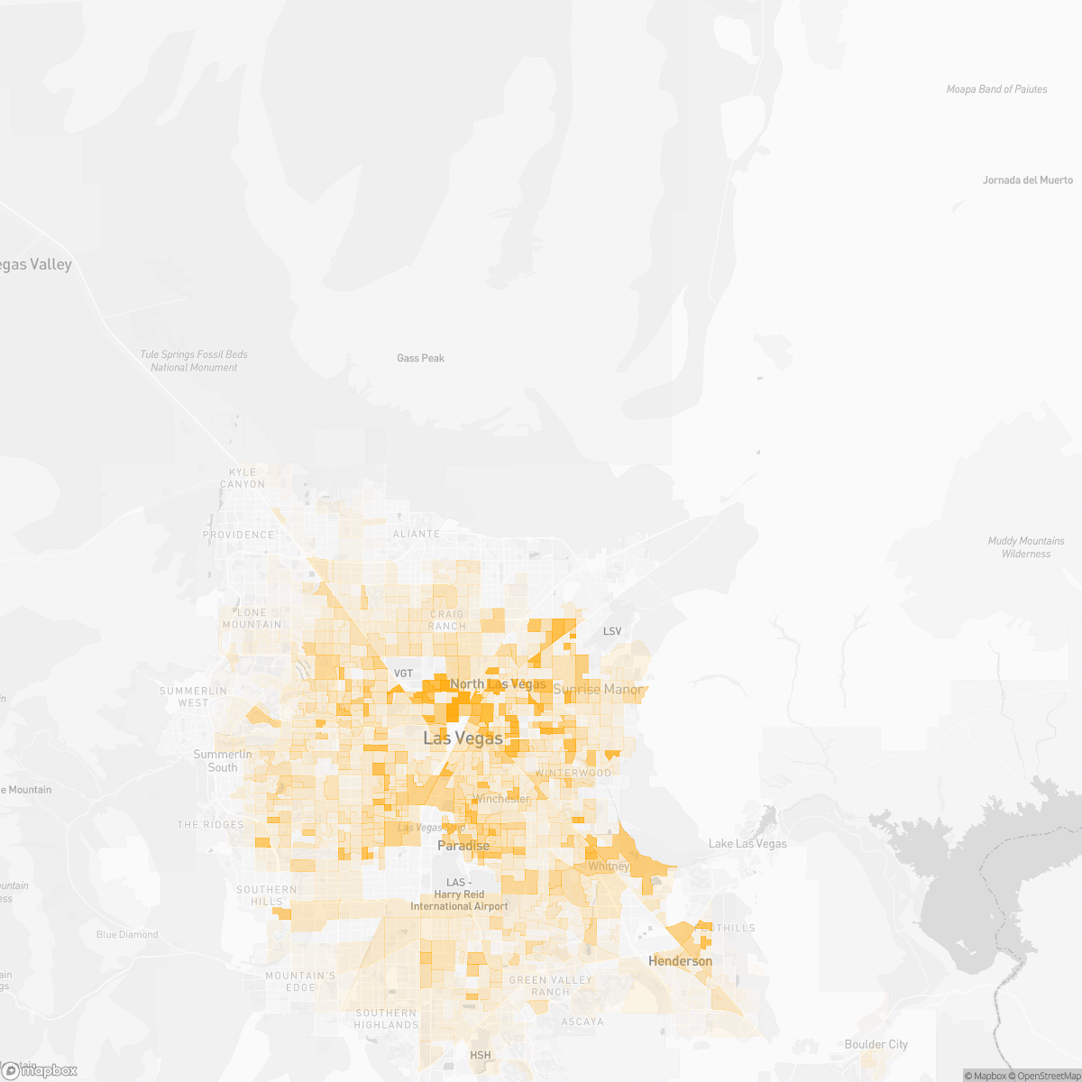 North Las Vegas, NV Crime Map