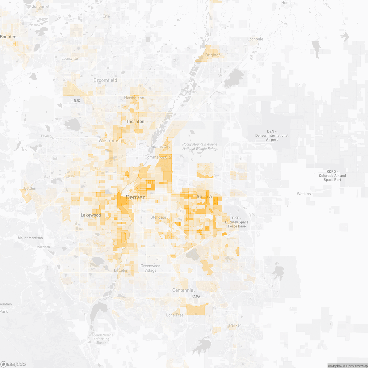 Denver Colorado Crime Map