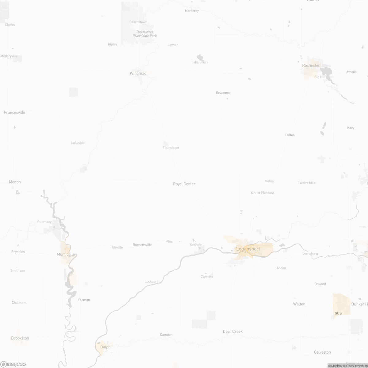 Royal Center, IN Crime Map