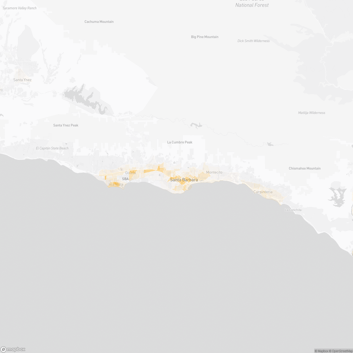 Santa Barbara, CA Crime Map