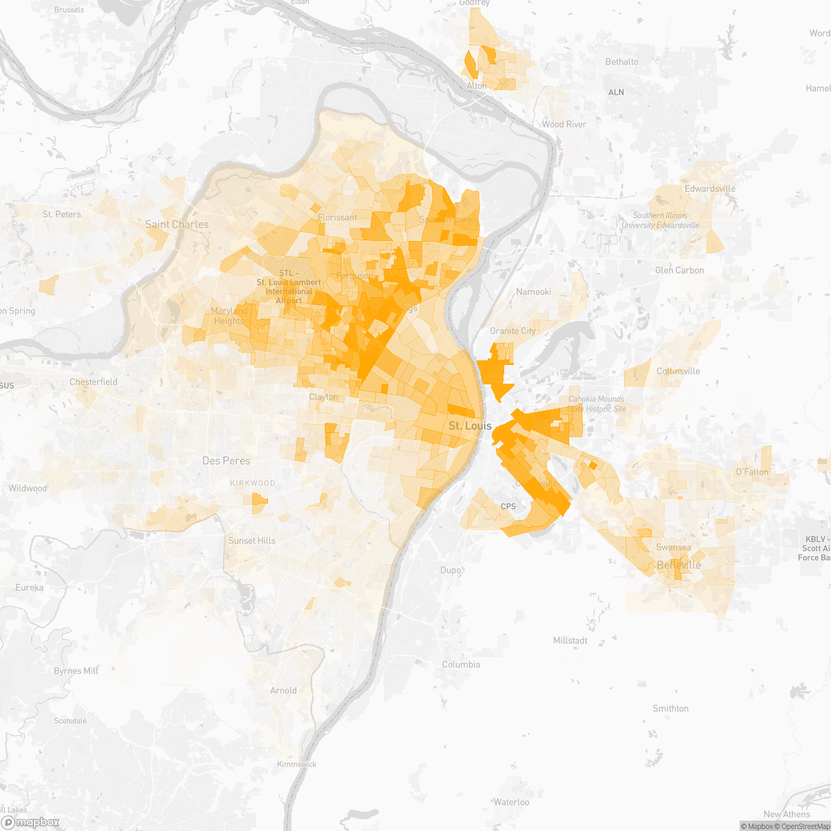 St. Louis, MO Crime Map 2025 | DoorProfit