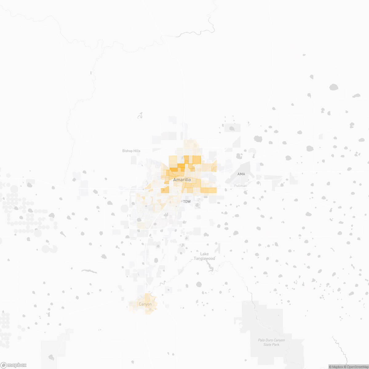 Amarillo, TX Crime Map 2025 | DoorProfit