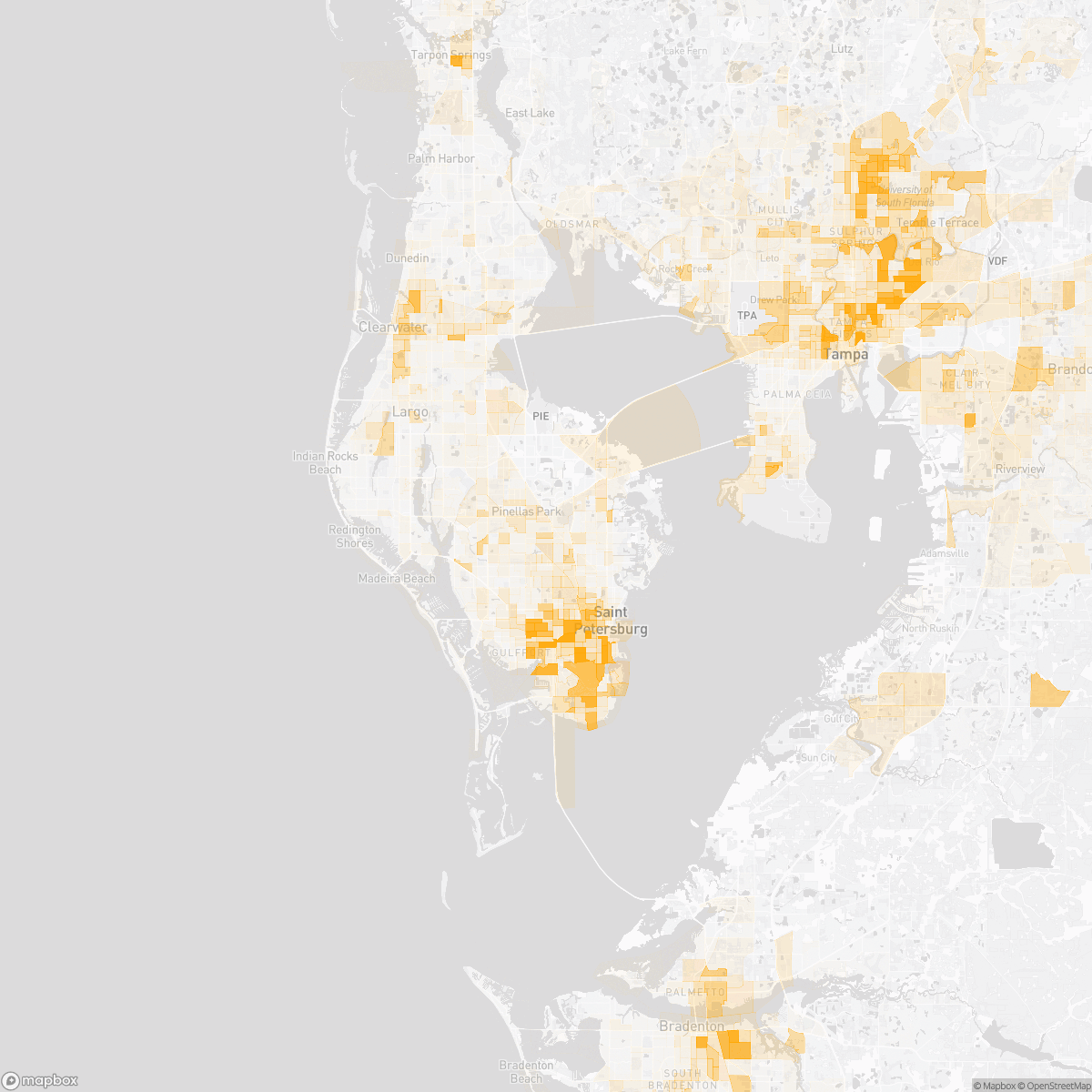 Lealman, FL Crime Map
