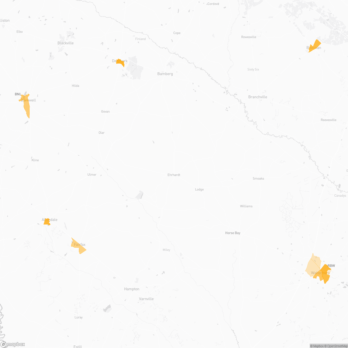 Ehrhardt Crime Map | DoorProfit