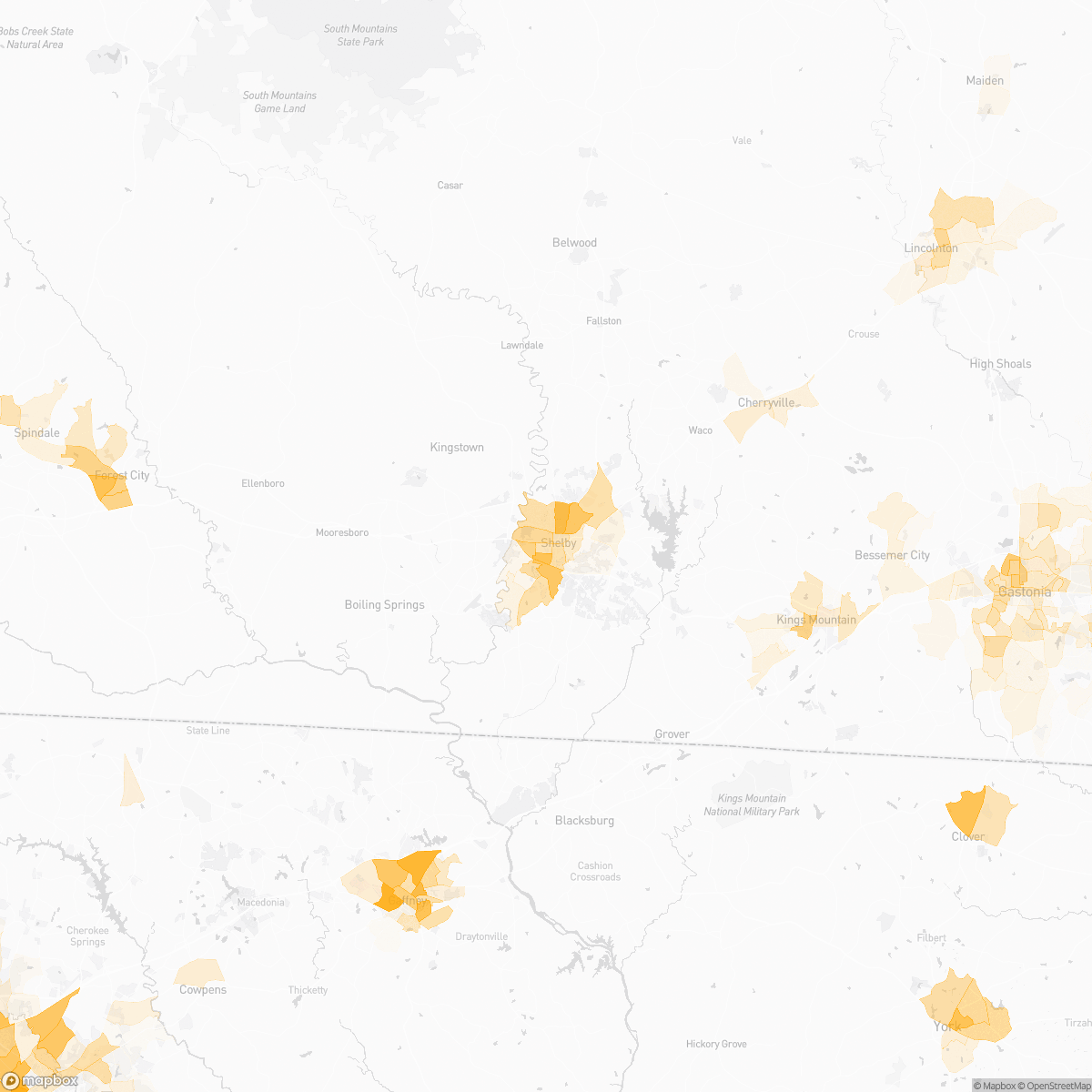 Shelby Crime Map | DoorProfit