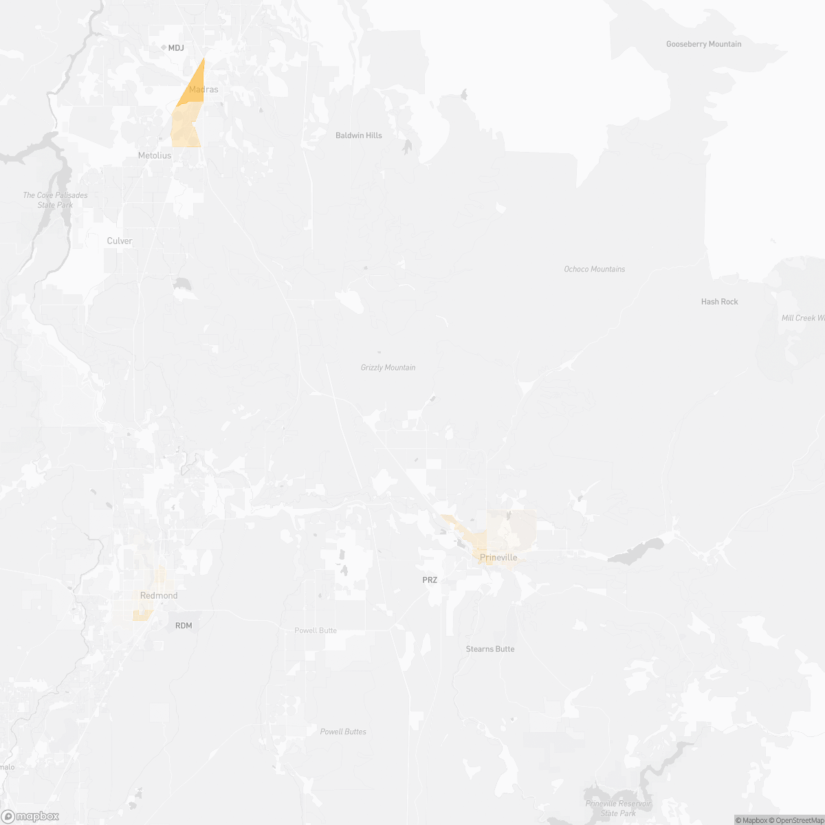 Ochoco West, OR Crime Map 2026 | DoorProfit