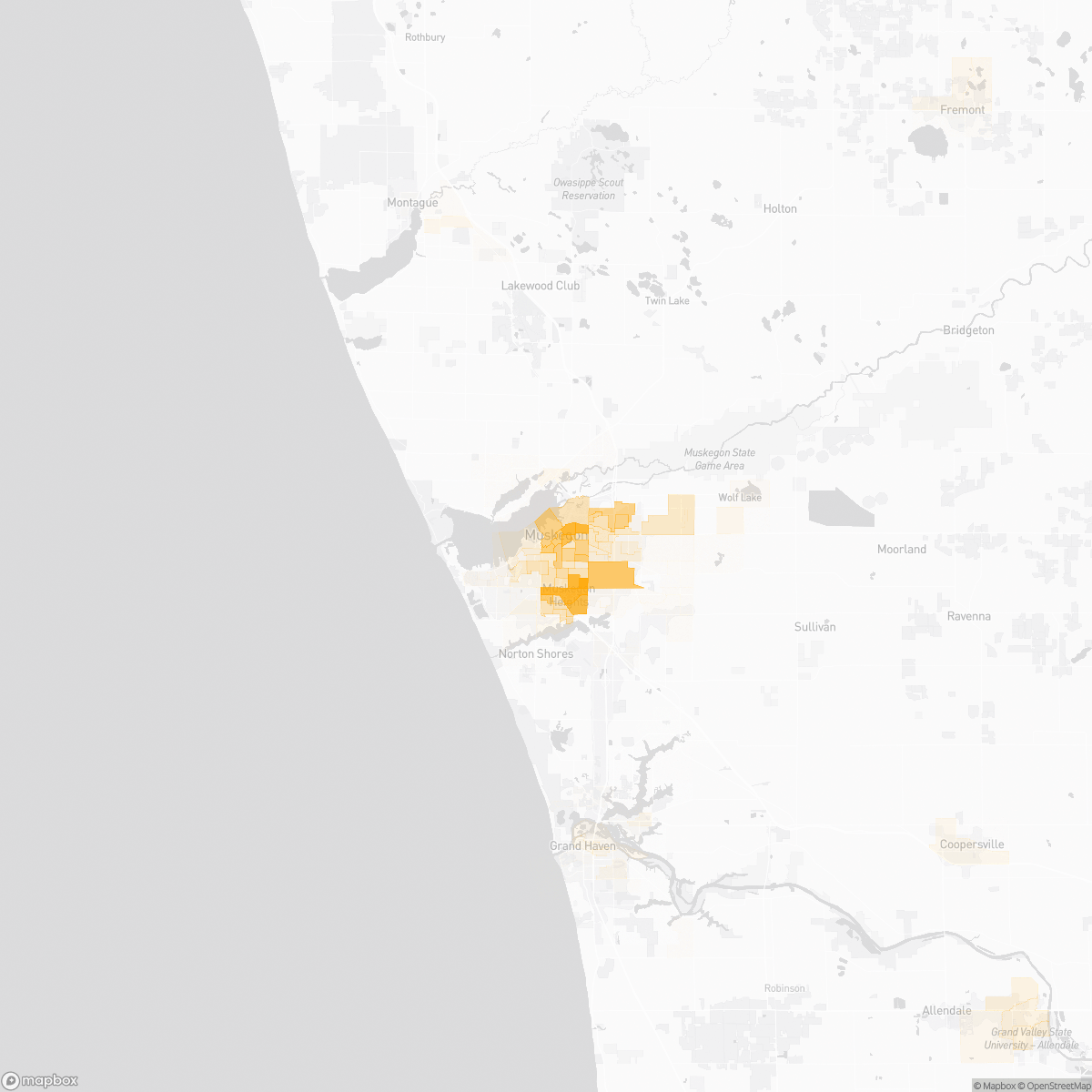 Muskegon, MI Crime Map 2025 - Crime Rates & Safest Neighborhoods ...