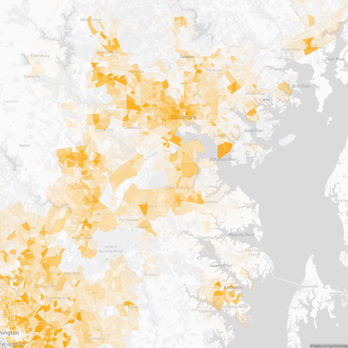 Ferndale, MD Crime Map 2025 | DoorProfit
