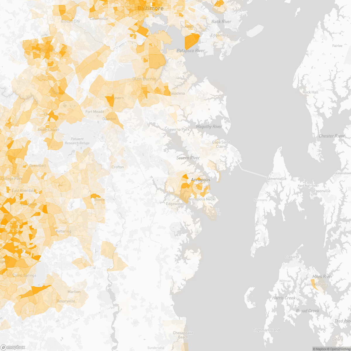 Parole, MD Crime Map