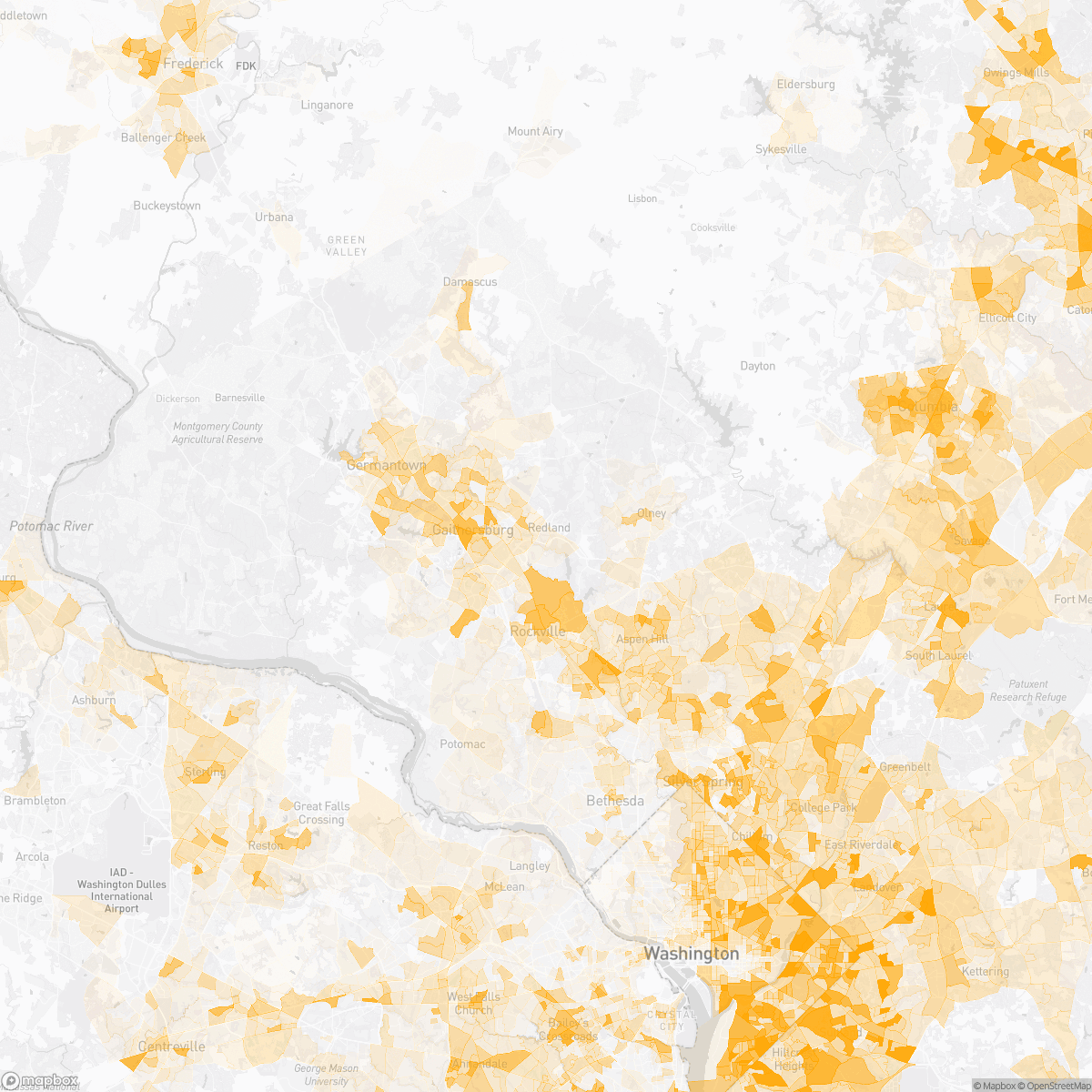 Redland, MD Crime Map