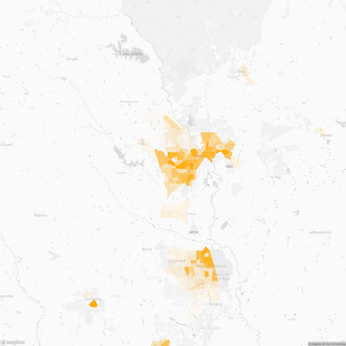 Macon, GA Crime Map
