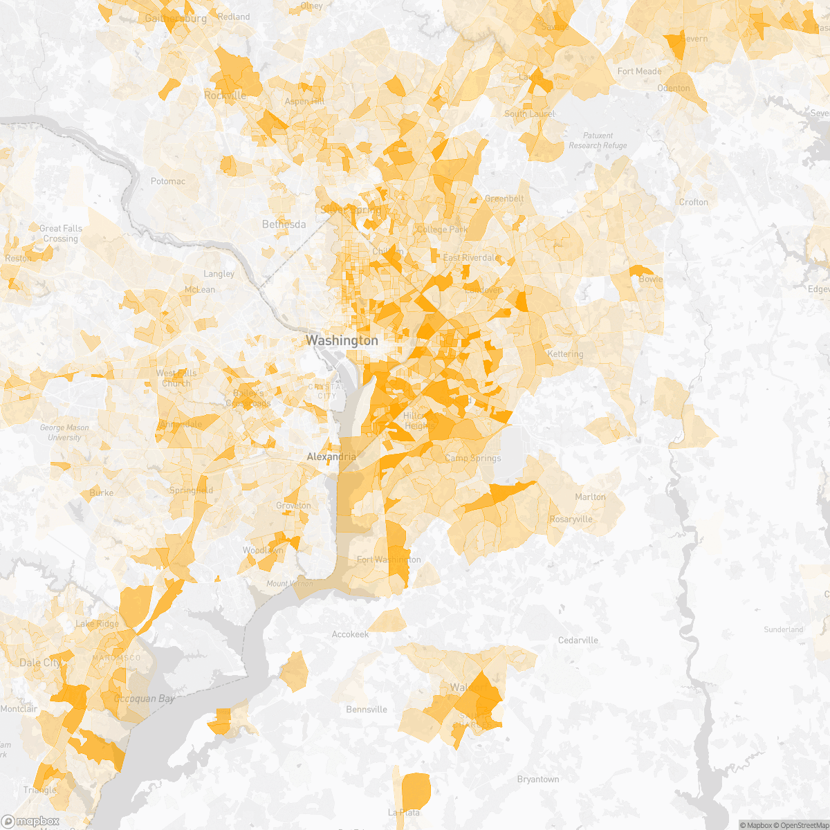 Hillcrest Heights Crime Map | DoorProfit