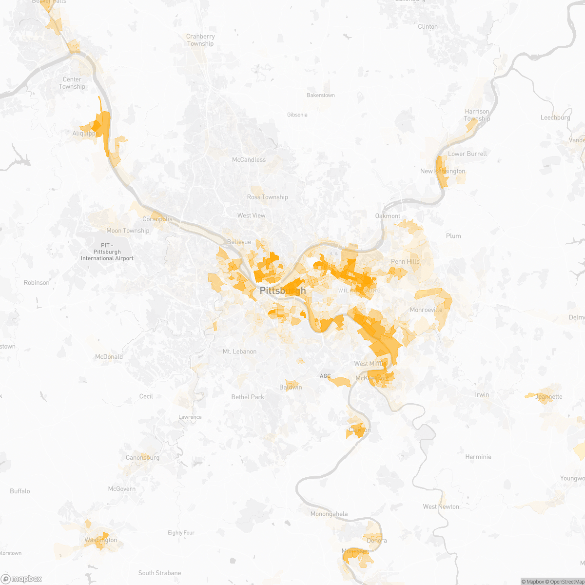 Pittsburgh, PA Crime Map 2025 | DoorProfit