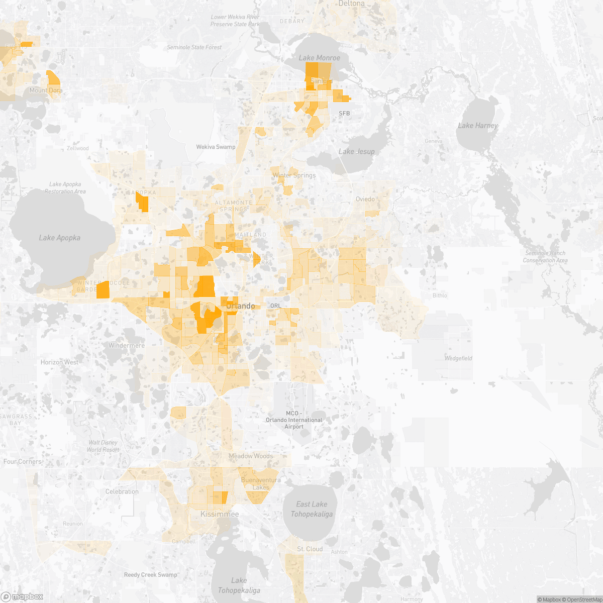 Azalea Park Crime Map | DoorProfit