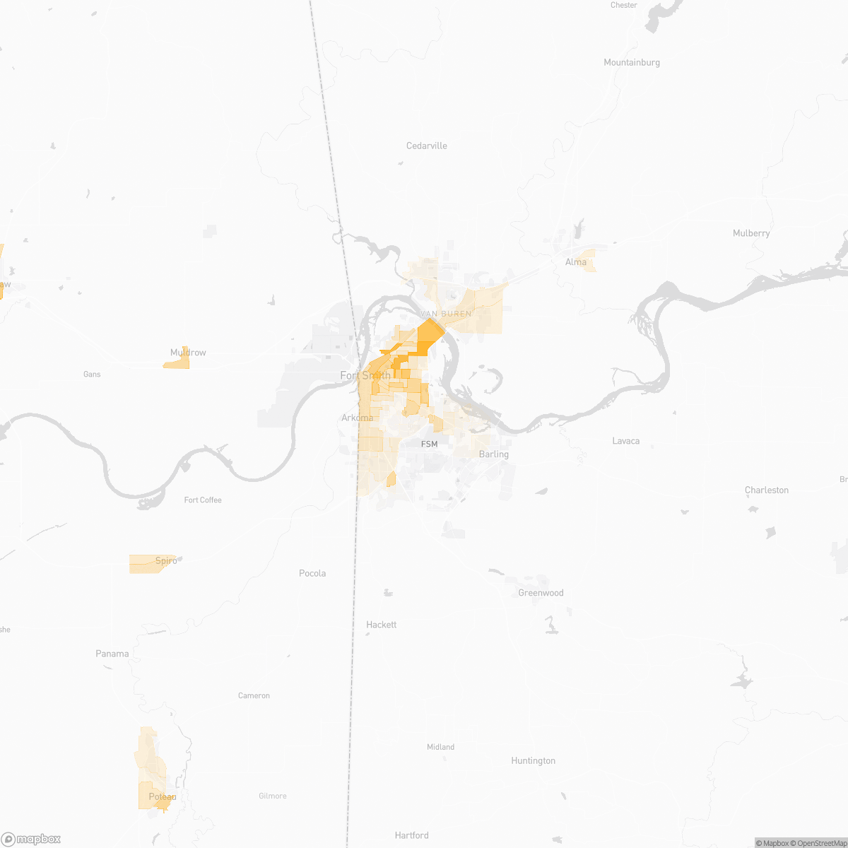 Fort Smith, AR Crime Map