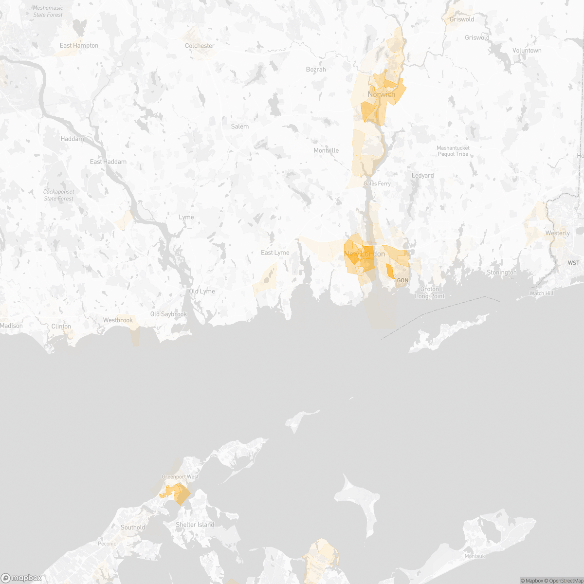 Crescent Beach, CT Crime Map