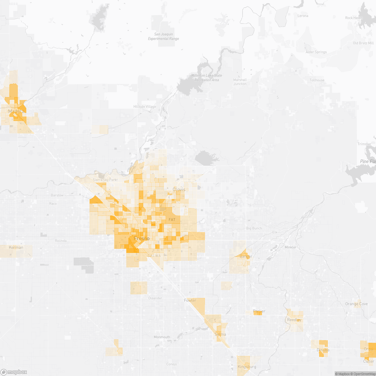 Clovis, CA Crime Map