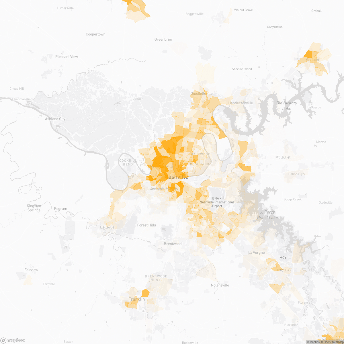 Nashville Crime Map | DoorProfit