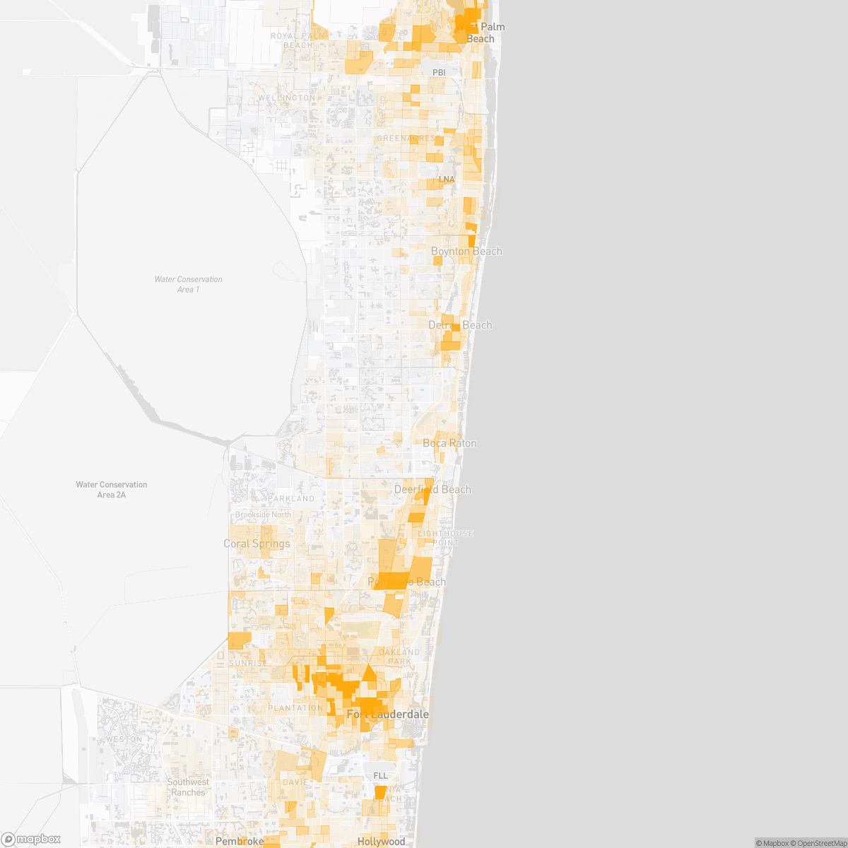 Boca Raton, FL Crime Map