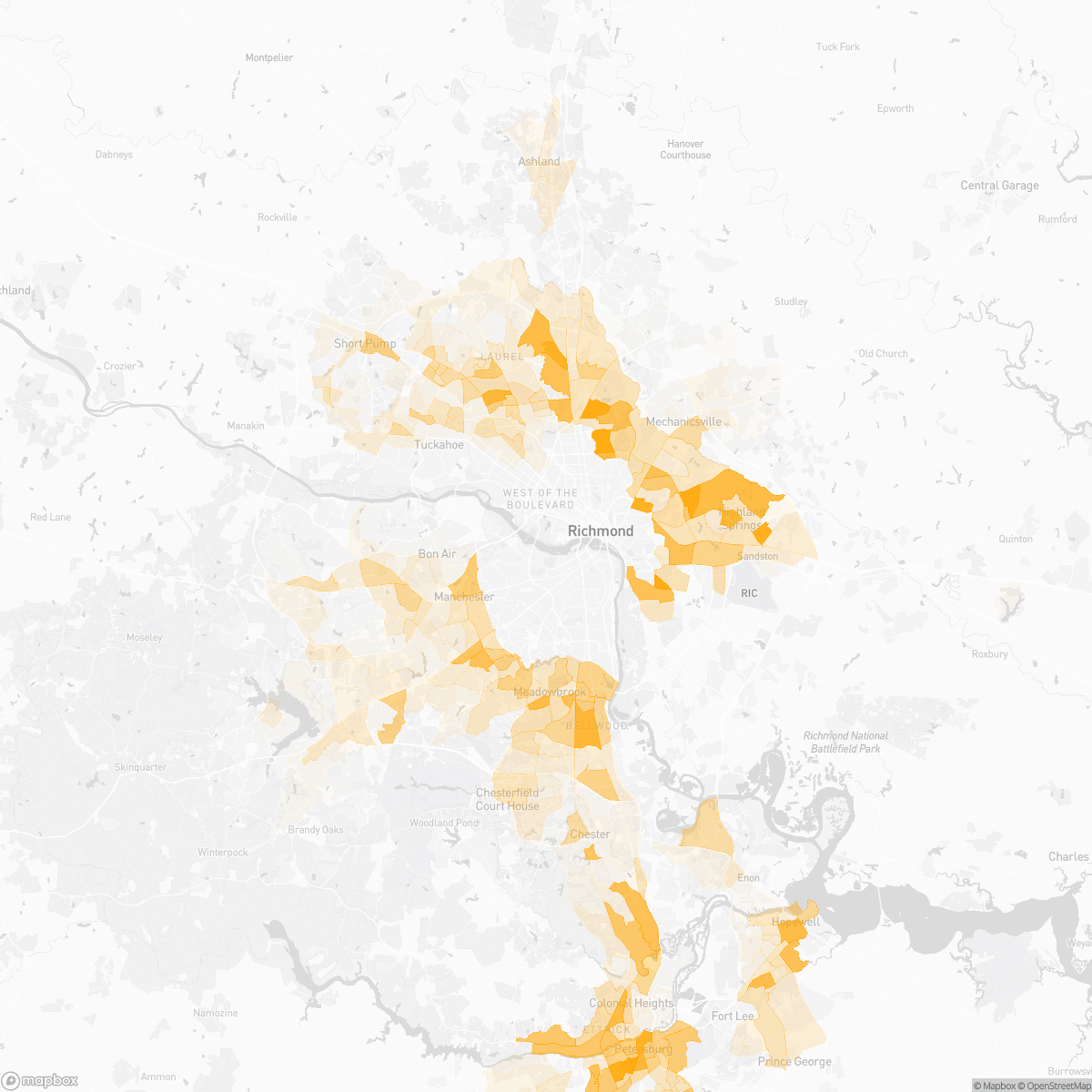 Richmond, VA Crime Map