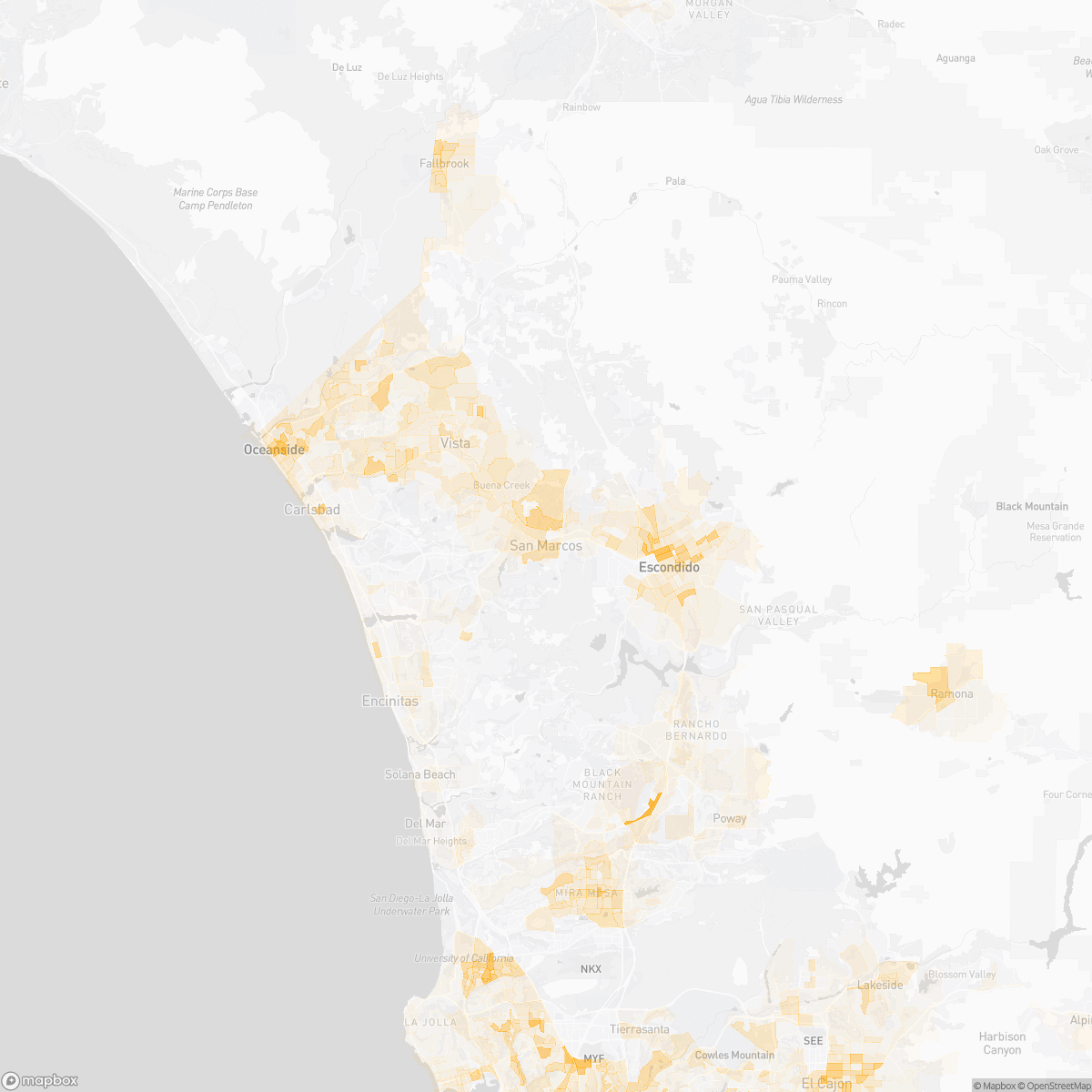 San Marcos, CA Crime Map