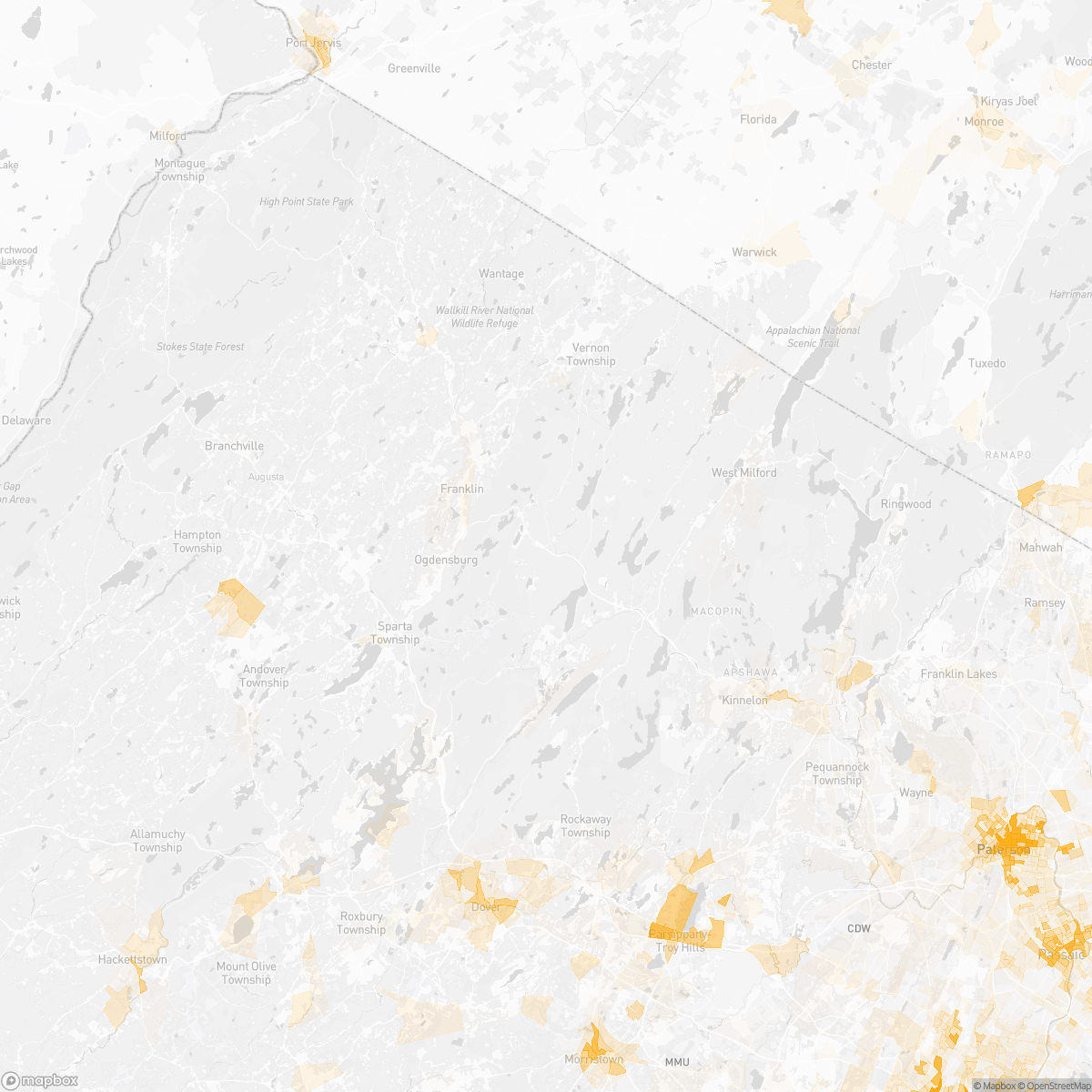 Stockholm, NJ Crime Map