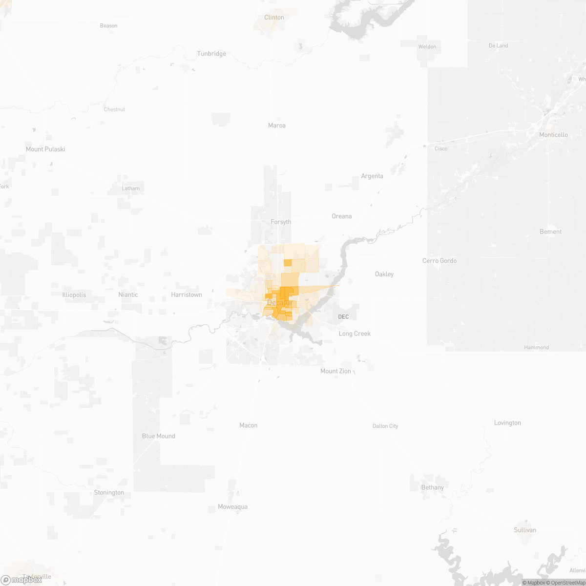 Decatur, IL Crime Map