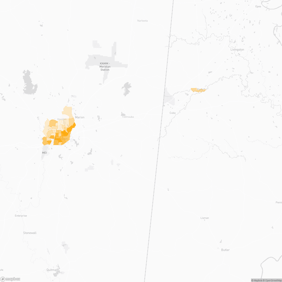 Alamucha, MS Crime Map 2026 | DoorProfit