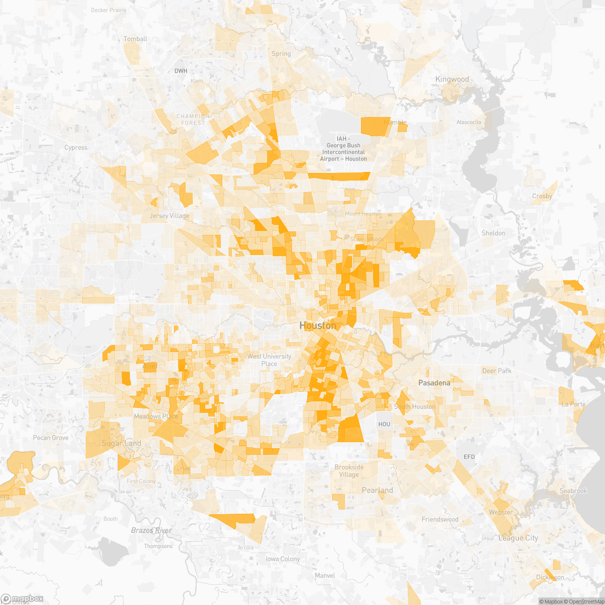 Houston, TX Crime Map 2025 | DoorProfit