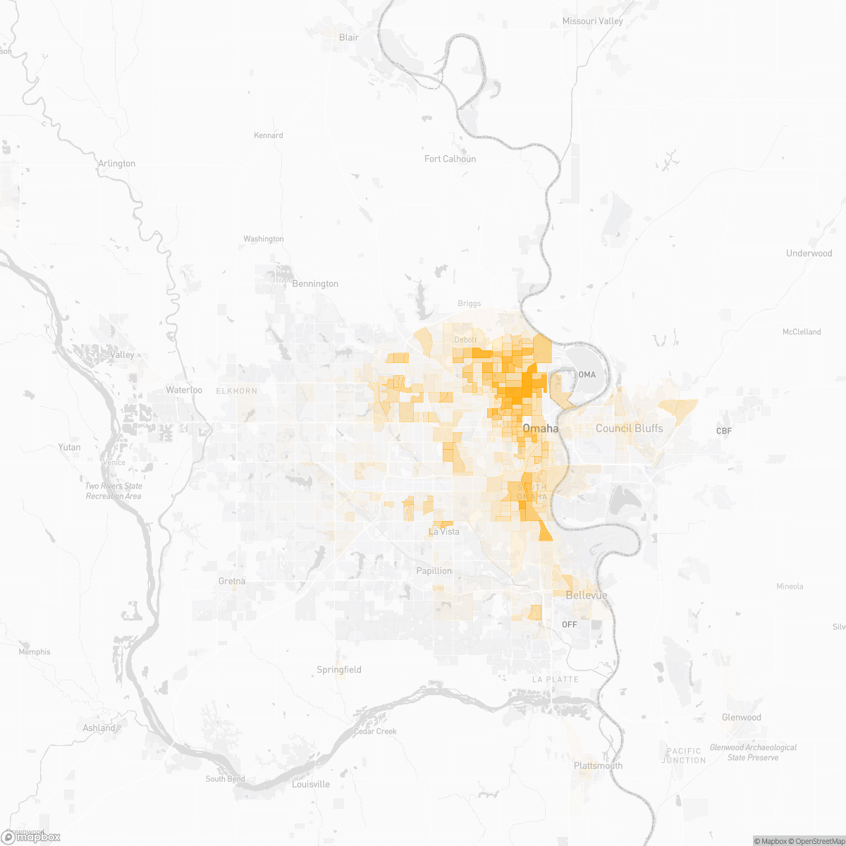 Omaha, NE Crime Map