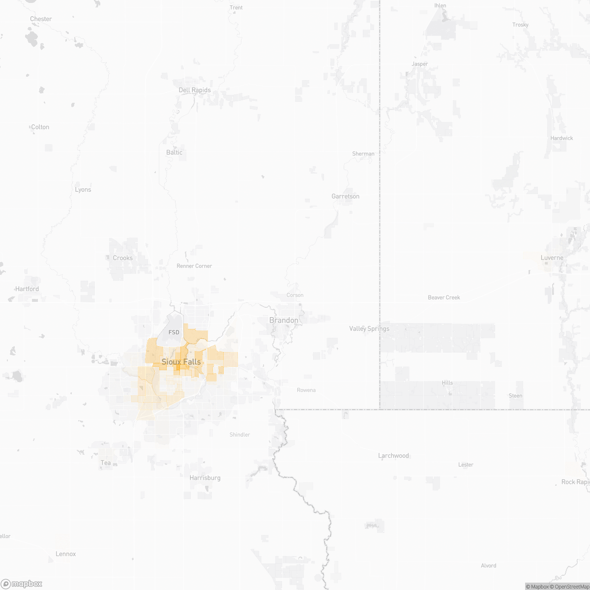 Corson, SD Crime Map