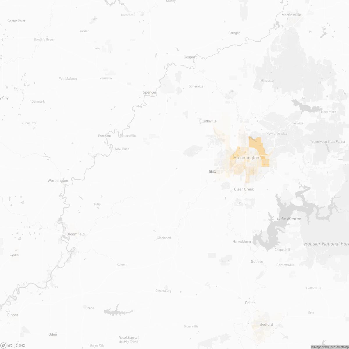Hendricksville, IN Crime Map