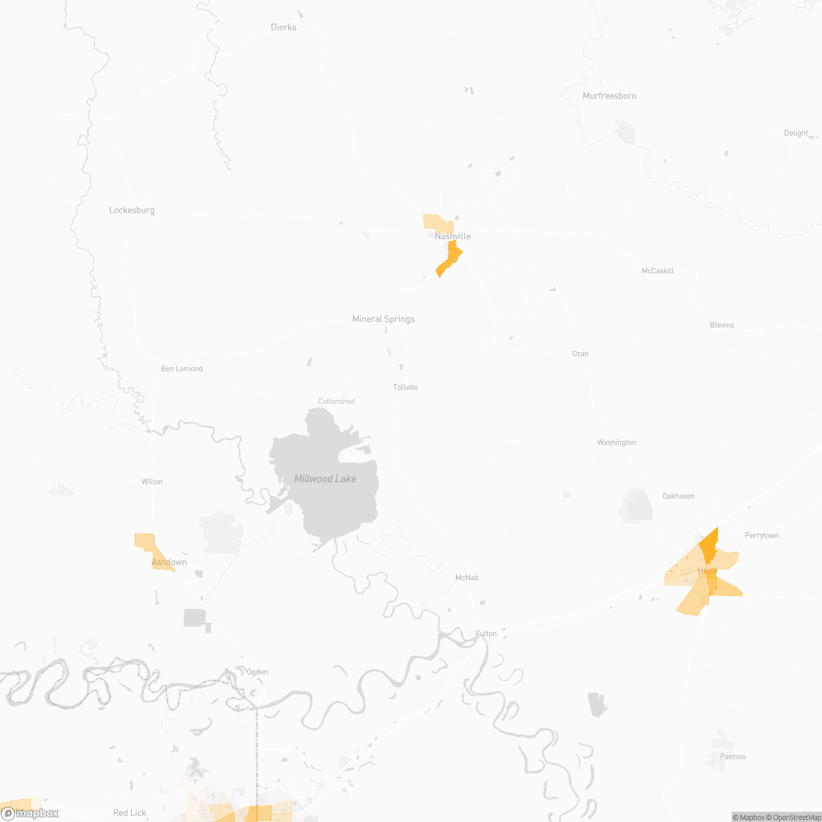 Allbrook, AR Crime Map