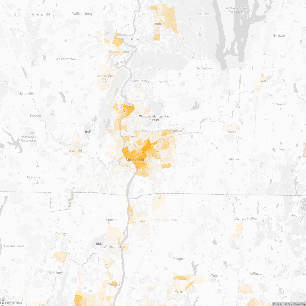 Springfield, MA Crime Map 2025 | DoorProfit