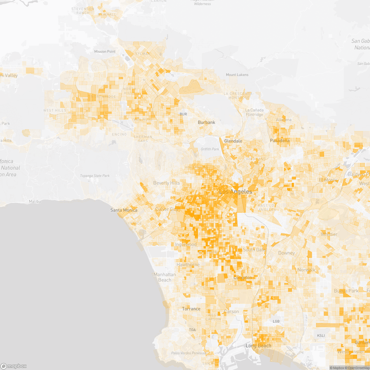 Parklabrea, CA Crime Map