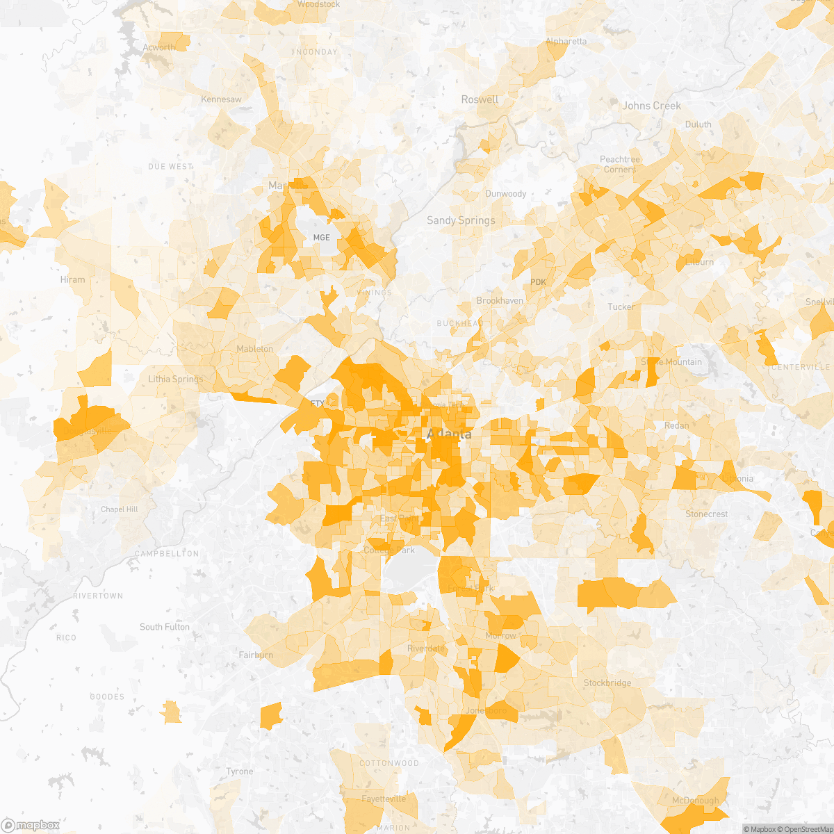 Atlanta Crime Map | DoorProfit