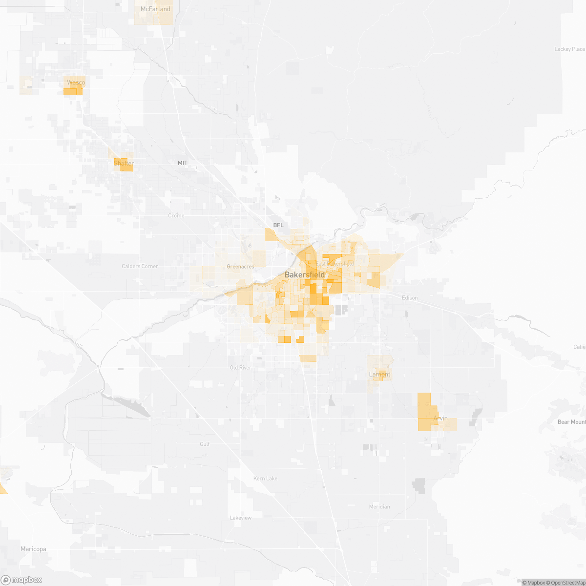 Bakersfield, CA Crime Map 2025 | DoorProfit