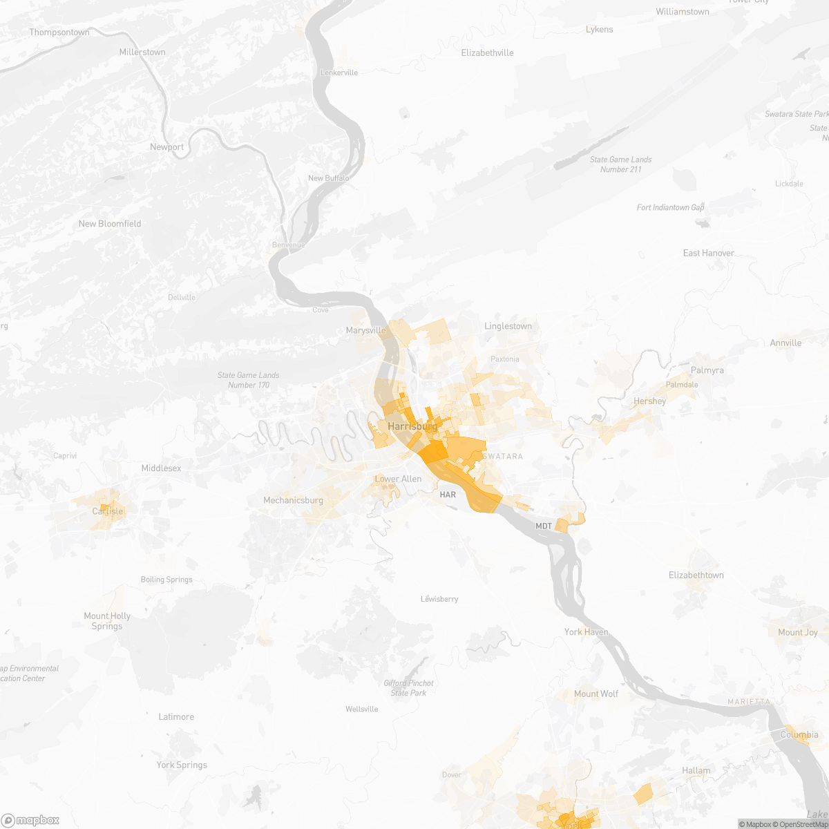 Harrisburg Crime Map | DoorProfit