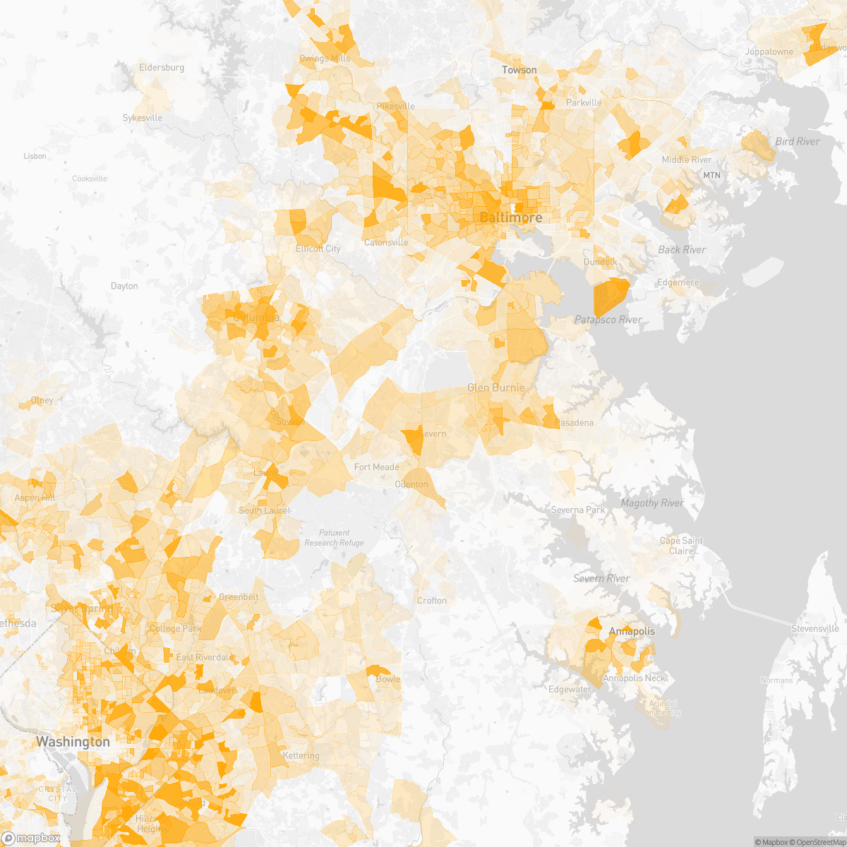Severn, MD Crime Map 2025 | DoorProfit