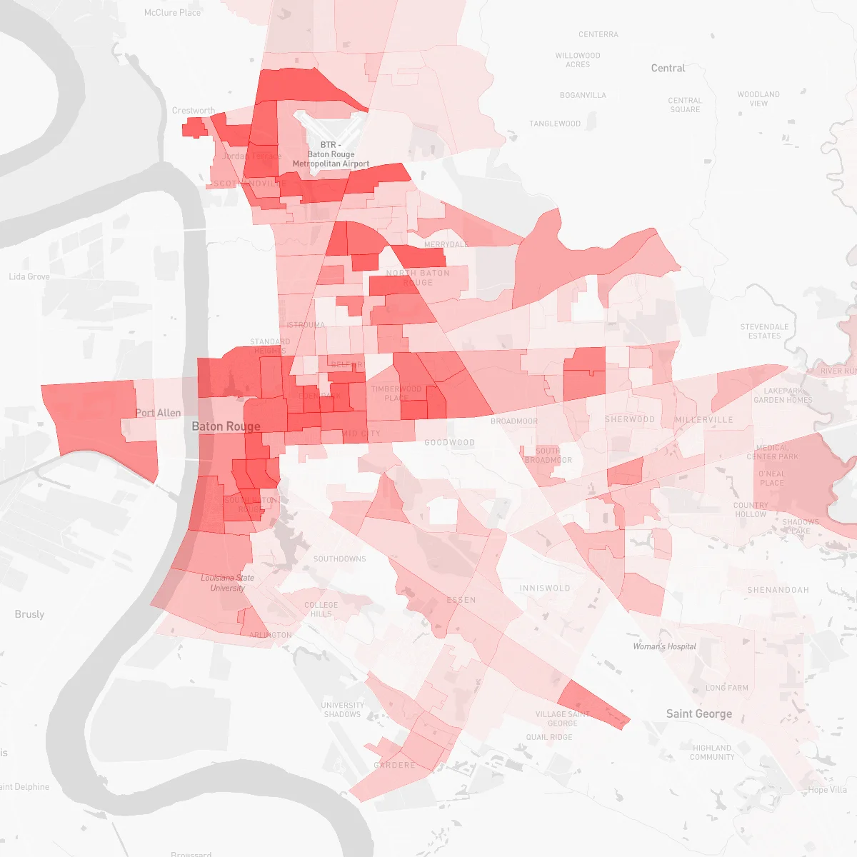 Baton Rouge, LA Crime Rate & More | DoorProfit