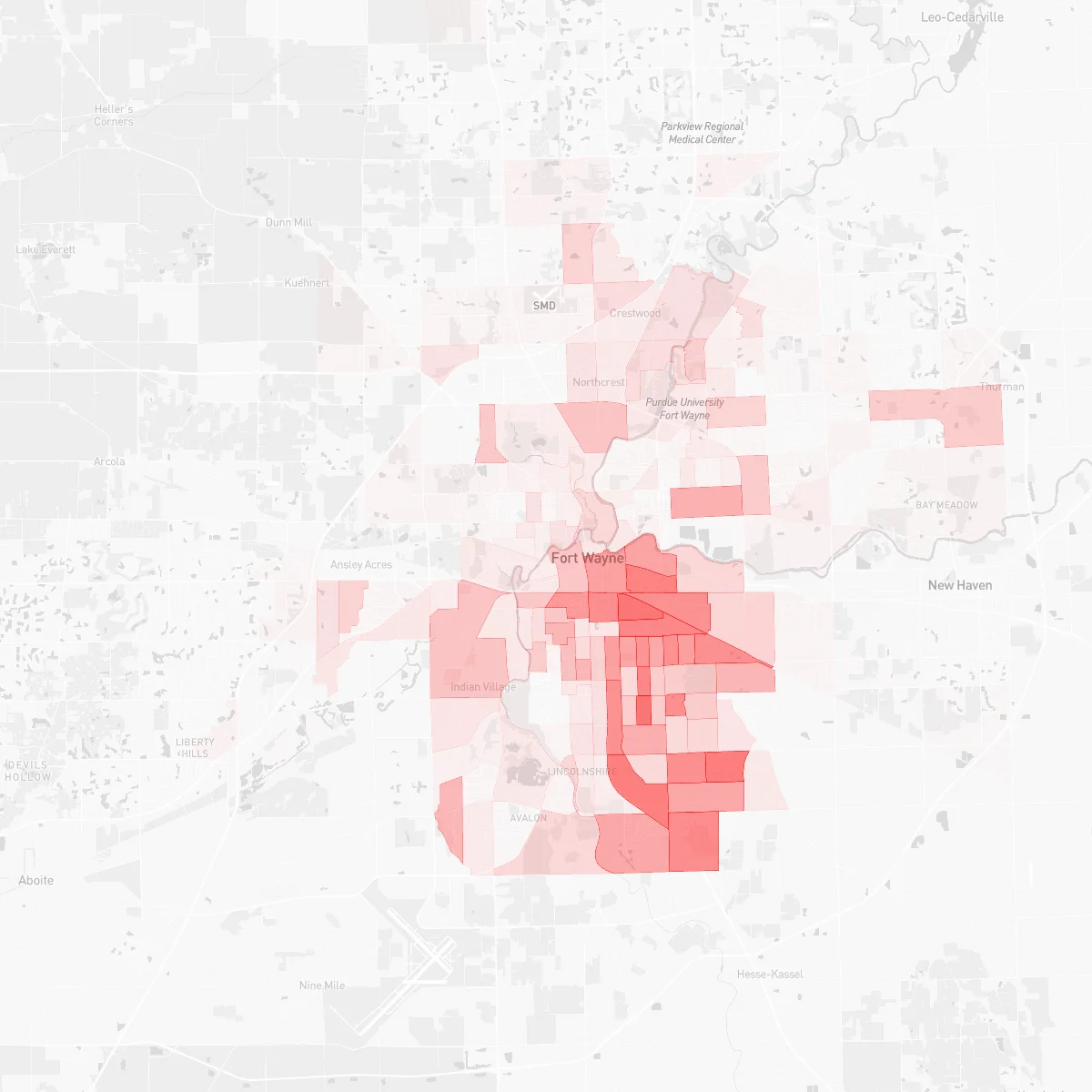 Fort Wayne, IN Crime Rate & More | DoorProfit