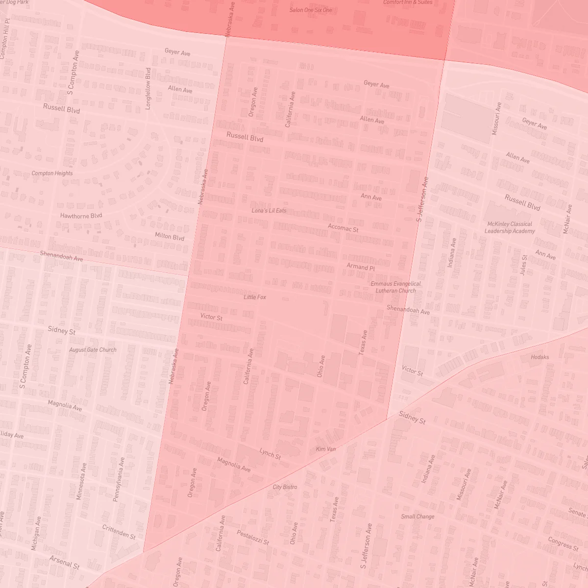 Fox Park Crime Map - Saint Louis, MO Neighborhood Safety 2026 | DoorProfit