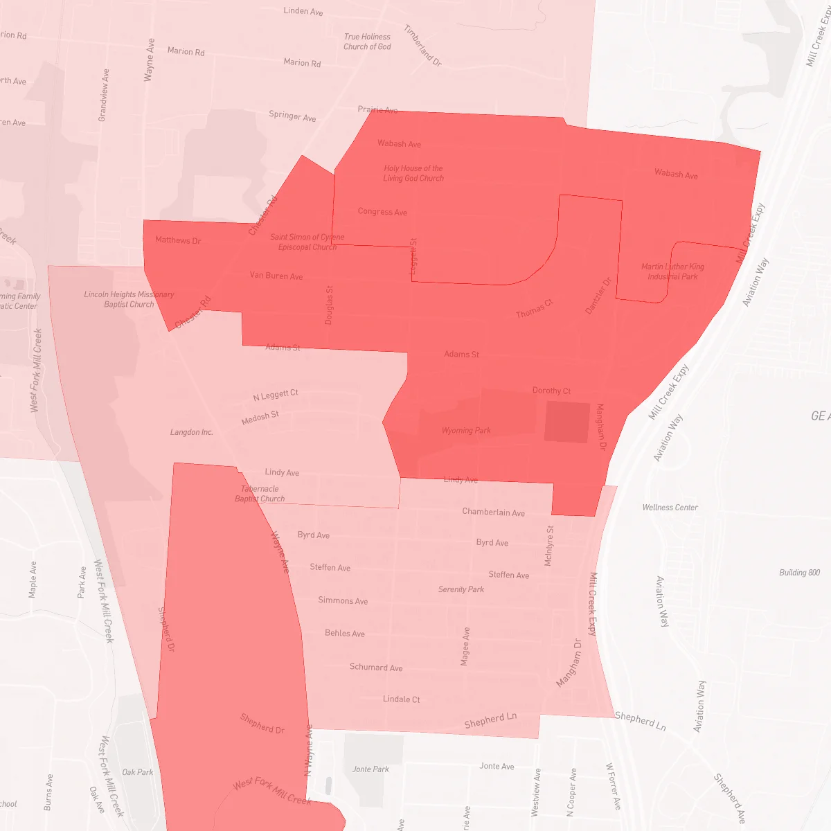 Lincoln Heights Crime Map - Cincinnati, OH Neighborhood Safety 2026 ...